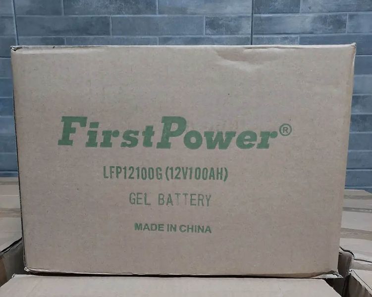 Купити Акумулятор гелевий FirstPower LFP 12100, 12В 100 А*год BT-GM-FE ...